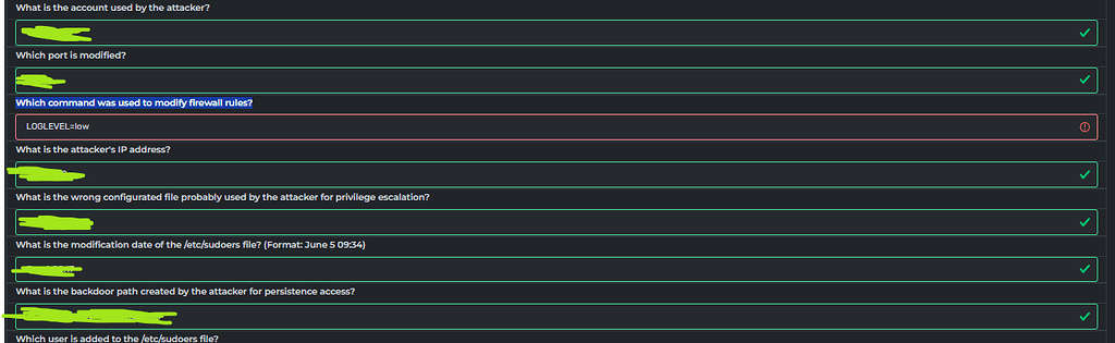 Introduction to Forensics and Incident Response Lab Quiz - CyberExam Contents - Cyberexam