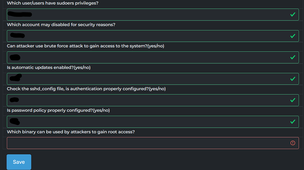 Introduction to Linux System Hardening - CyberExam Contents - Cyberexam