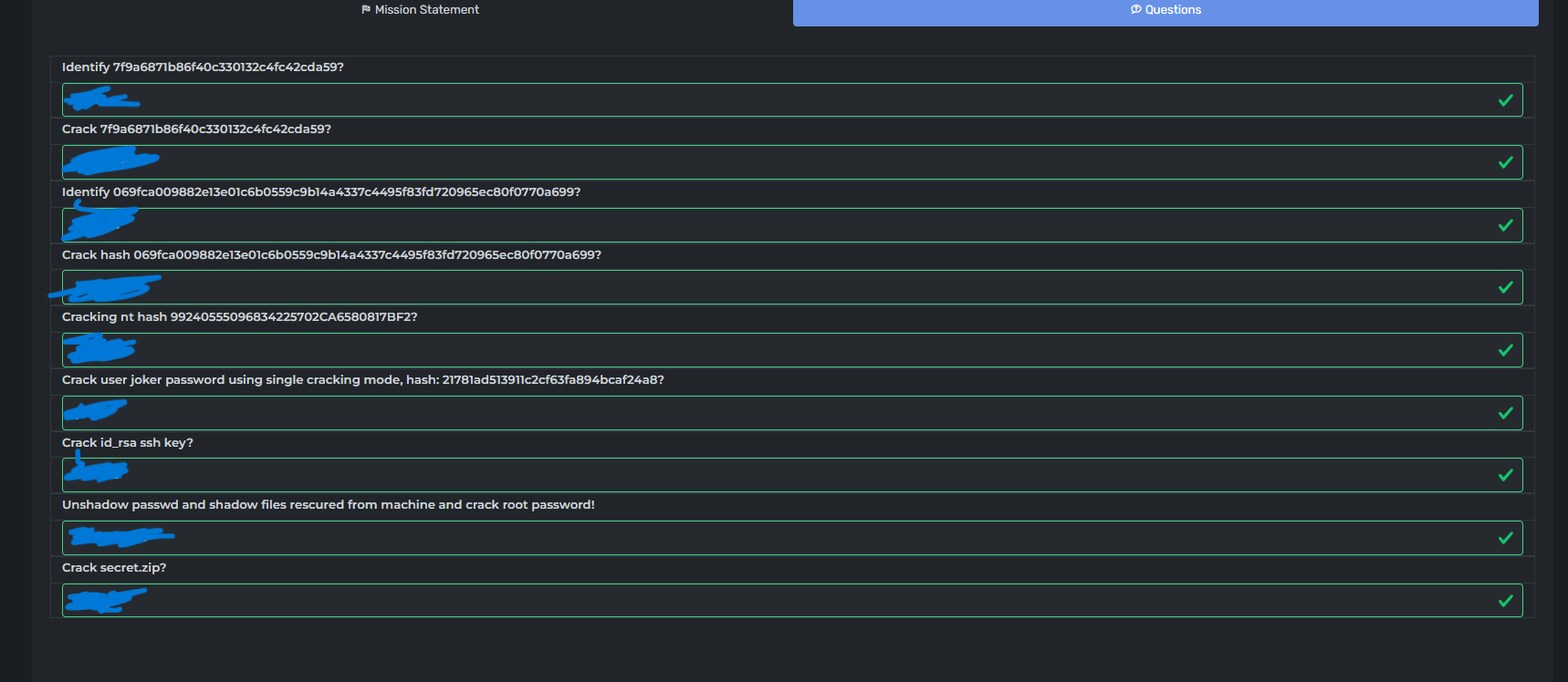 Lab or Course Completed Problem - CyberExam Contents - Cyberexam